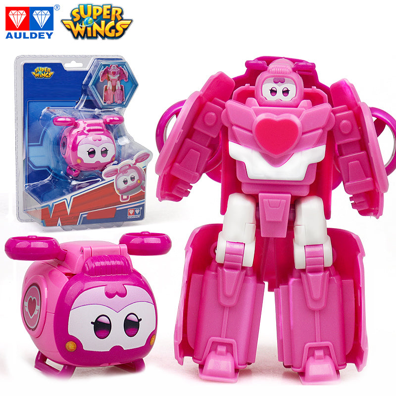 Super Wings Season 7 Transforming Pets JETT/DIZZY/GOLDEN BOY/TINO Acti ...