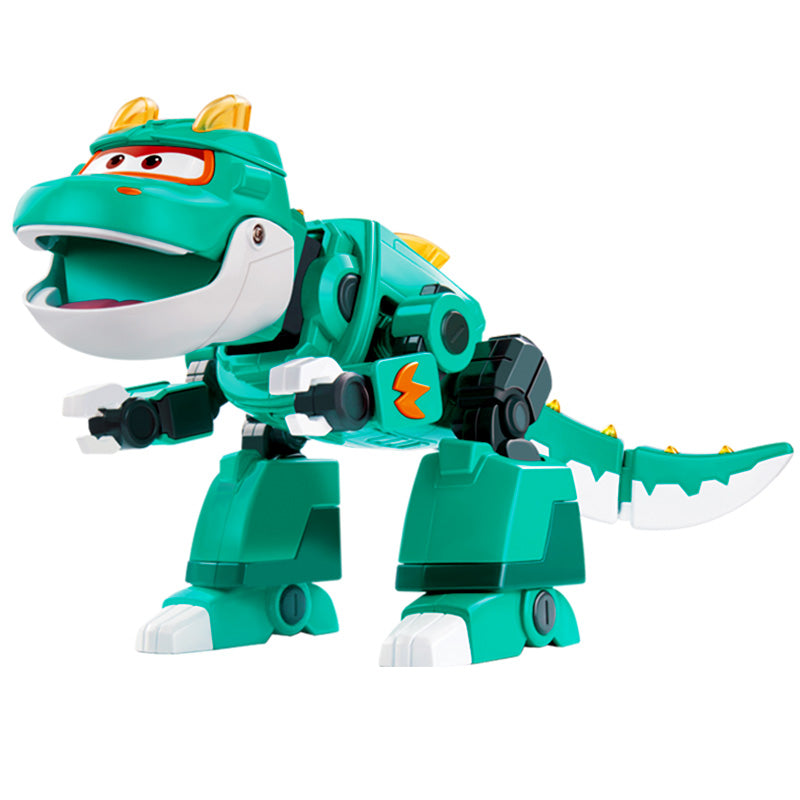 Super Wings Season 6 Legendary Dinosaur Transforming TINO with Sound L ...