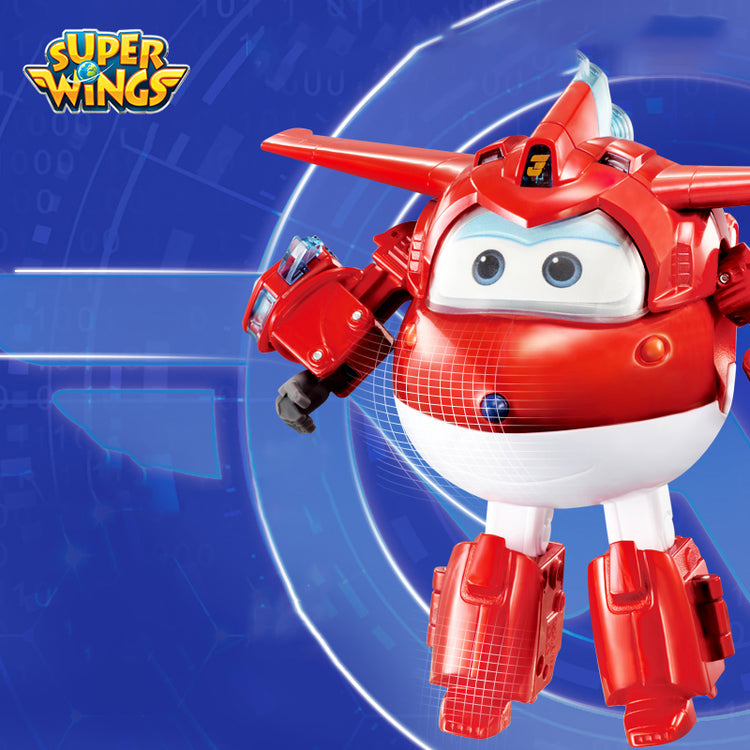 Super Wings Season 7 Limited Edition Big Transforming JETT/DIZZY ...
