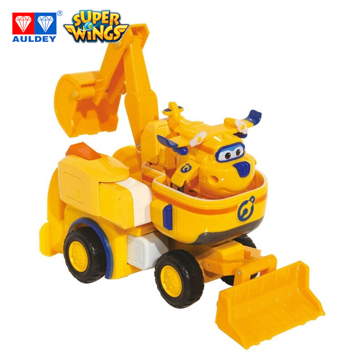 Super Wings Season 2 Donnie’s Dozer Transforming Vehicle Toy Set ...