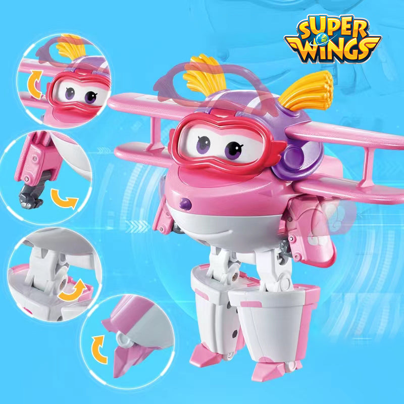 Super Wings Season 7 Big Transforming ELLIE/SHINE – superwingshome.com